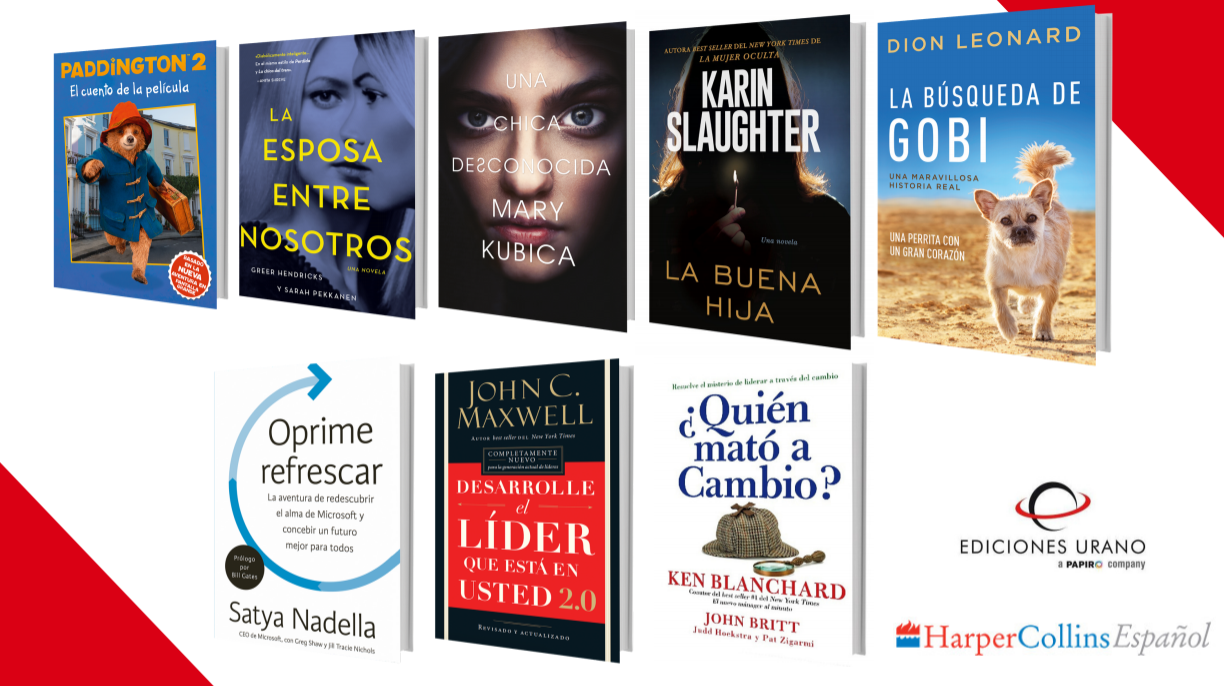 Ediciones Urano, distribuidor exclusivo de HarperCollins Español en ...