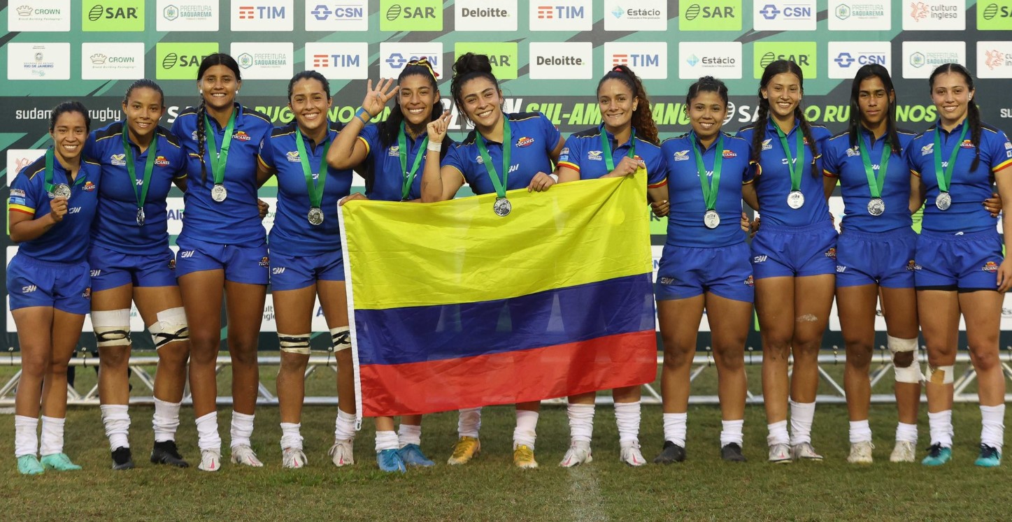 Colombia se quedó con el subcampeonato del Suramericano de Rugby Sevens ...