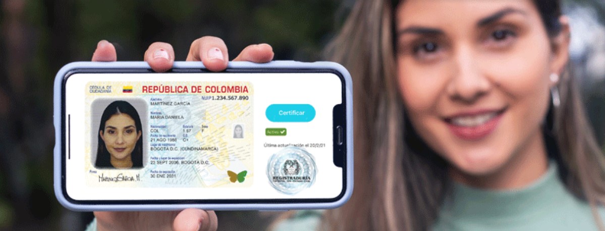 Con la Cédula digital los colombianos pueden viajar a 5 países de ...